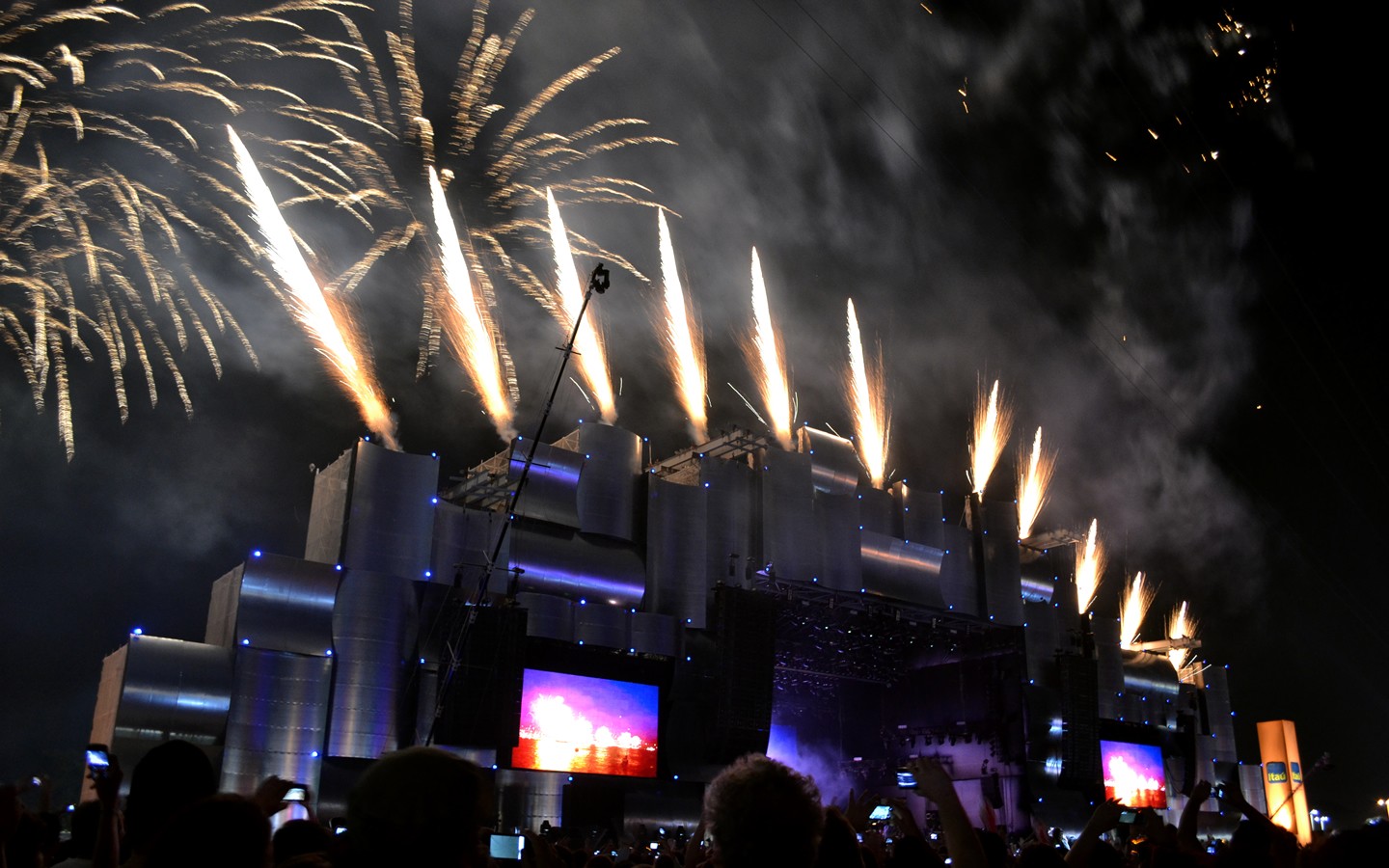 ROCK IN RIO - RIO DE JANEIRO | Vision Show - Pirotecnia