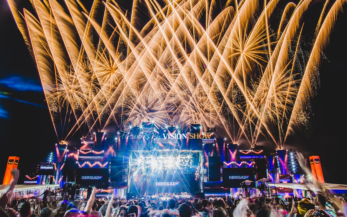 ROCK IN RIO - RIO DE JANEIRO | Vision Show - Pirotecnia